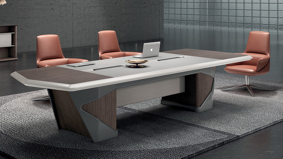 Office Executive L Shaped Desk and Bookcase