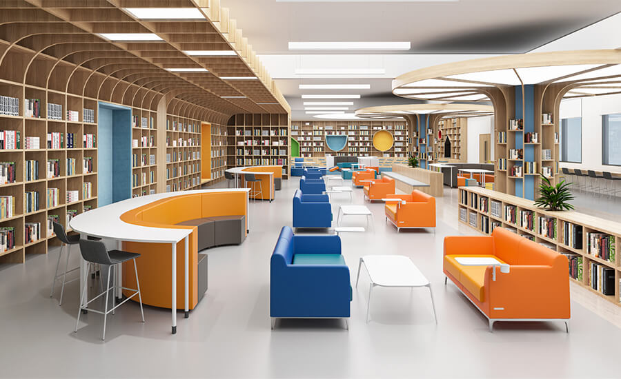 School Library Furniture Solutions for Education | Hongye Educational ...
